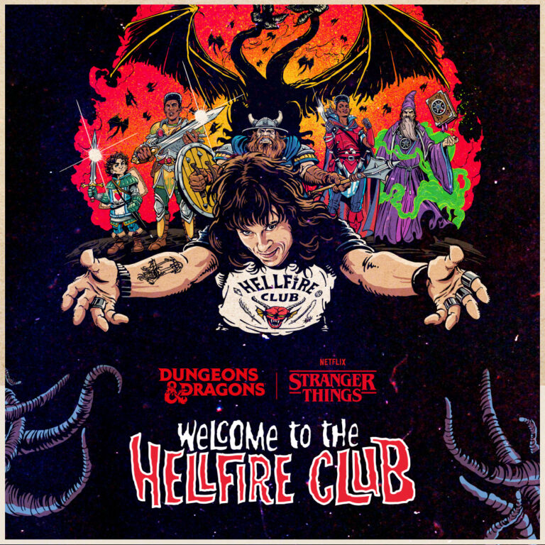Introducing the Stranger Things: Welcome to the Hellfire Club D&D Box ...