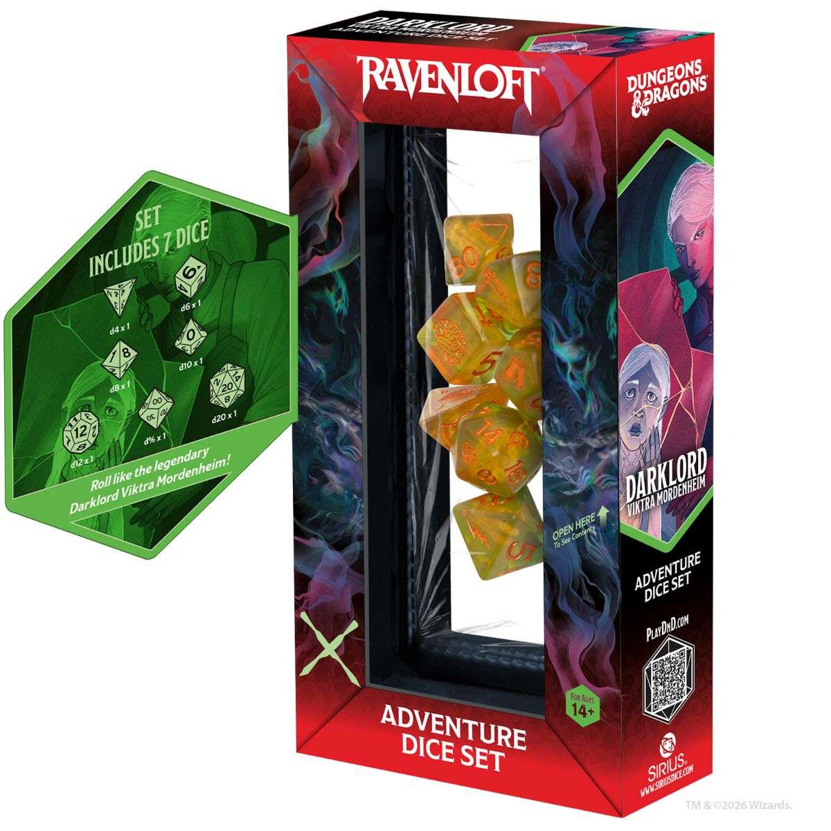 Sirius Dice Unveils Spine-Chilling D&D: Mists of Ravenloft Collection ...